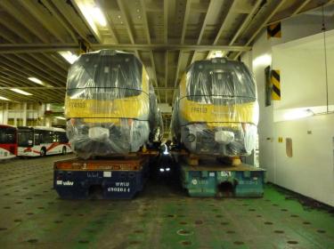 Wellington.Scoop » PHOTO: Wellington’s first Matangi train arrives