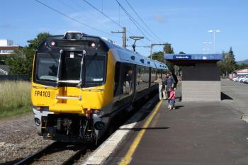 Wellington.Scoop » PHOTO: Matangi train carries first paying passengers ...