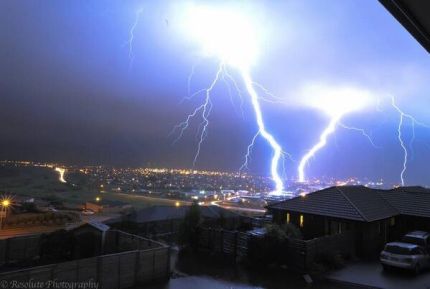 Wellington.Scoop » Flooding, thunder, and lightning
