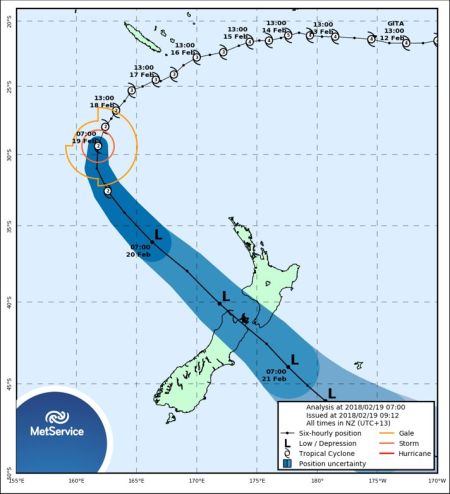 Wellington.Scoop » Tropical cyclone on track: first the rain, next the ...