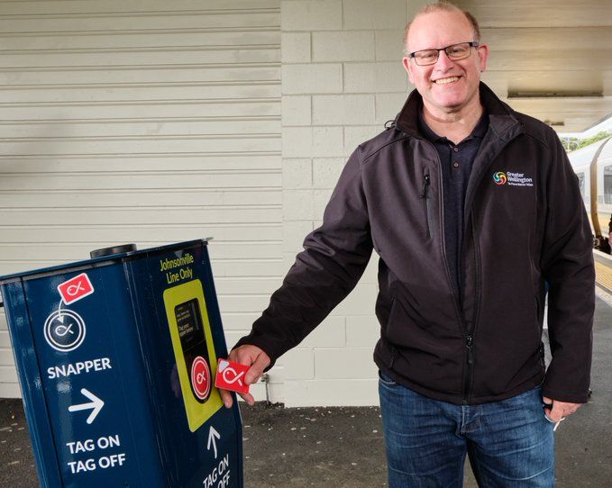 Wellington.Scoop » Snapper on trains – but not till November