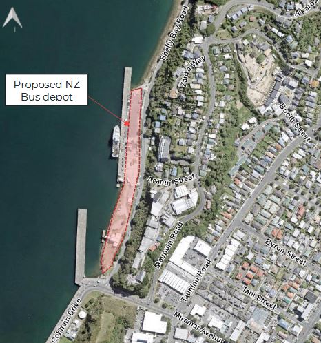 Wellington.Scoop » Parking 120 buses next to the scenic drive