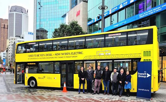 Wellington.Scoop » Electric bus, converted from diesel, returns after ...