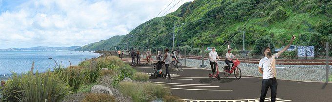 Wellington.Scoop » $311m for construction of shared path between ...