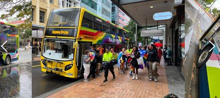 Wellington.Scoop » New owner of NZ Bus launches a “pride bus”