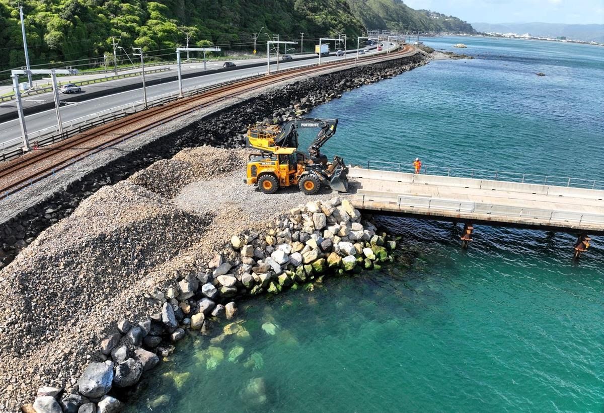 Wellington.Scoop » Progress on shared pathway between Ngauranga and Petone