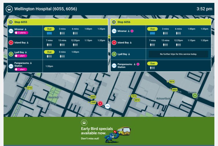 Wellington.Scoop » $8m for new, improved digital signs at bus stops and ...