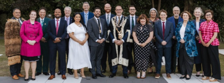 Wellington.Scoop » At inauguration, new mayor promises hard work, tough ...